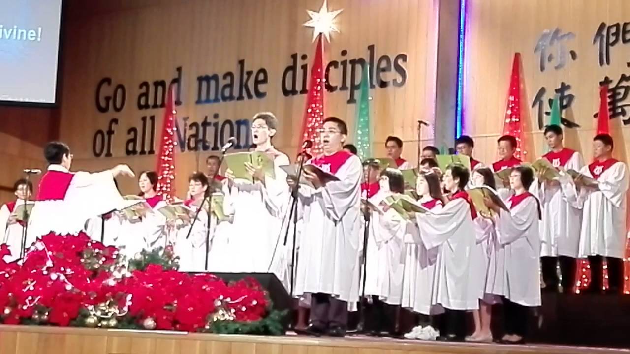 KCMC Chinese choir Christmas presentation - YouTube