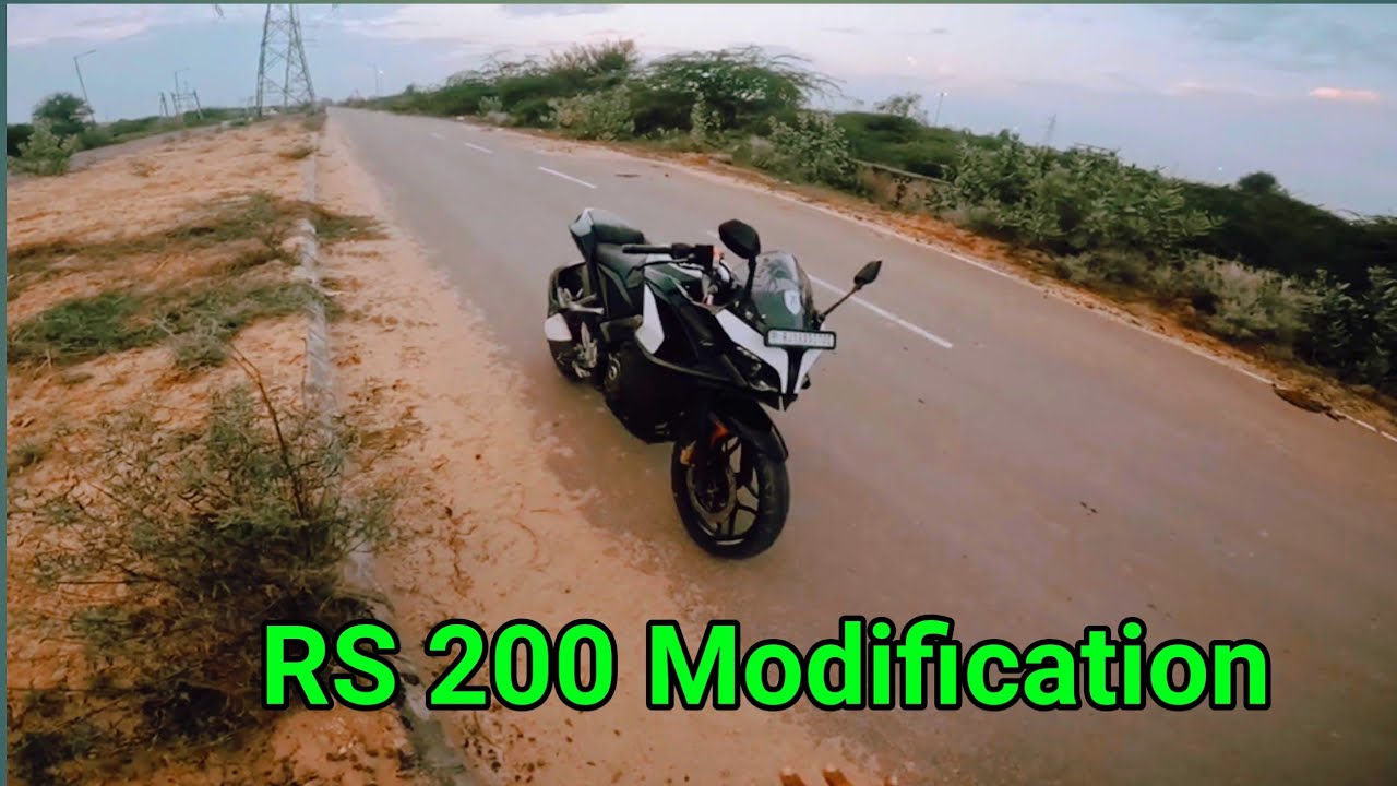 Modification of RS 200 🔥 2023 - YouTube