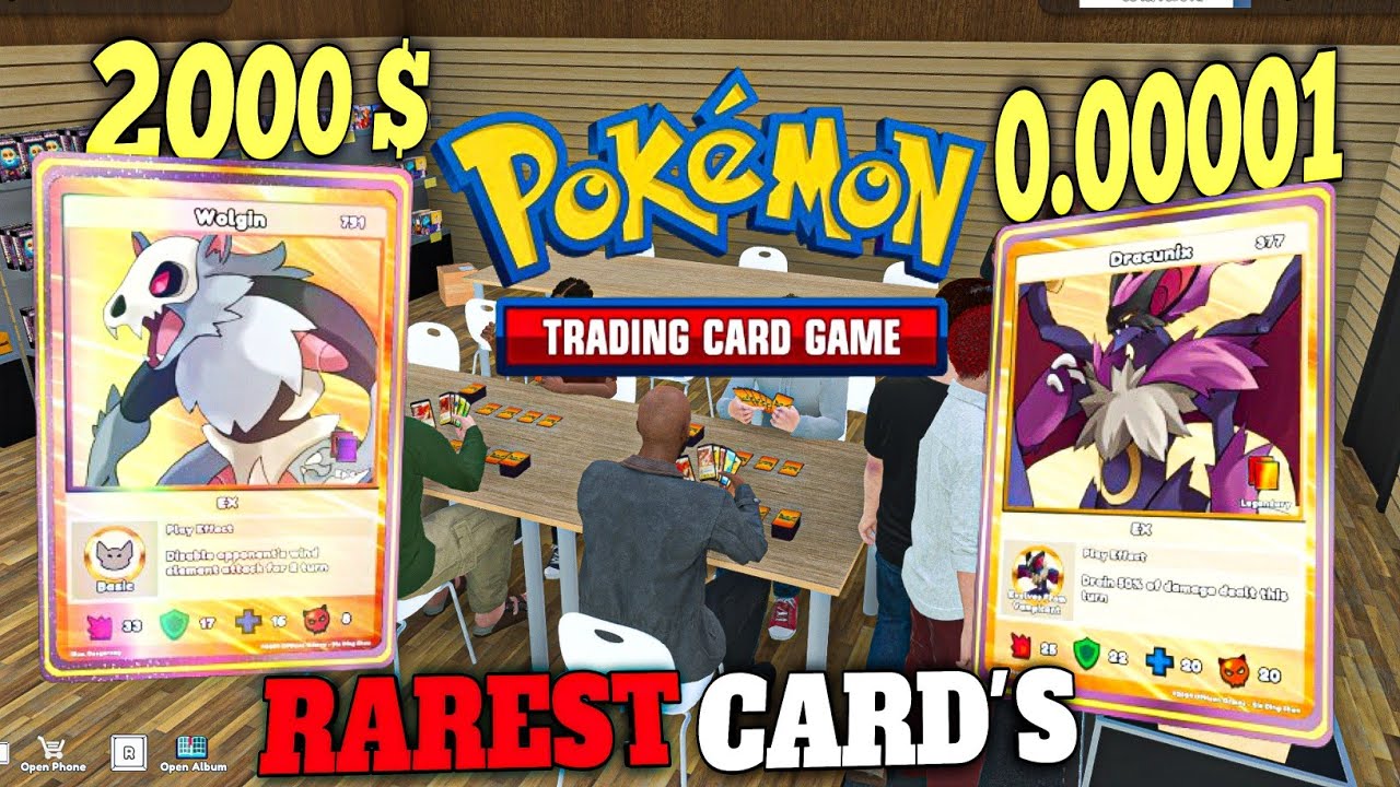 I HAVE THE RAREST POKEMON CARD [TCG CARD'S SHOP SIMULATOR] PART 4 - YouTube