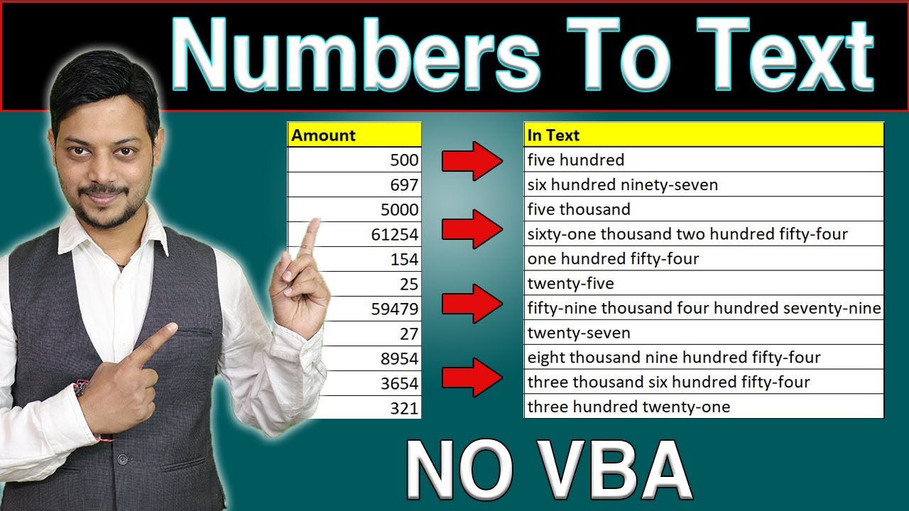 Convert Any Number To Text In Excel In Hindi How To Convert Numbers To Text In Excel YouTube Convert Any Number To Text In Excel In Hindi How To Convert Numbers To Text In Excel YouTube