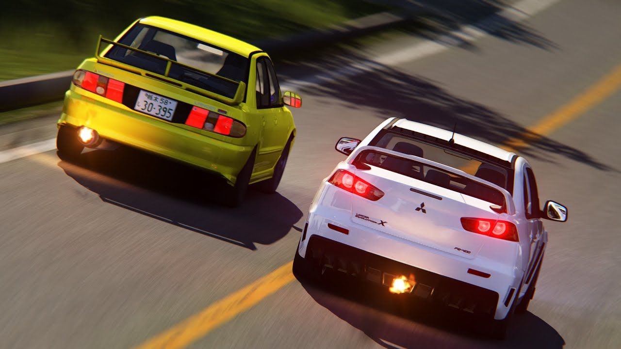 Mitsubishi Evo Evolution over the years (1995 - 2018) + Car & Track ...