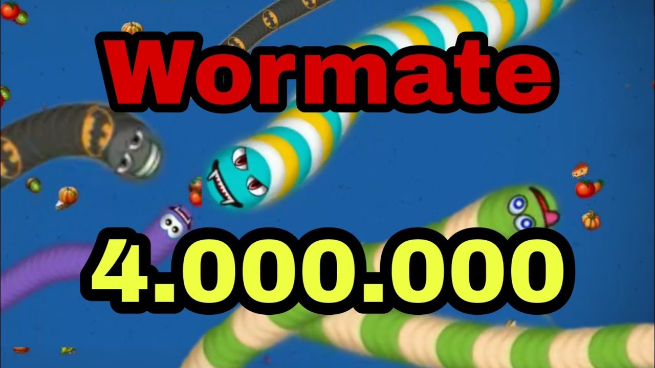 Wormate io 2020 | Rắn Săn Mồi | Game Con Sâu | Game Con Giun P7 1240000 ...