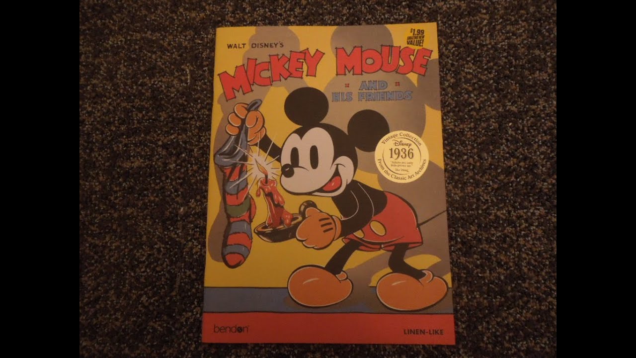 Banjo Family Reads Mickey Mouse and his Friends a Walt Disney Book from ...