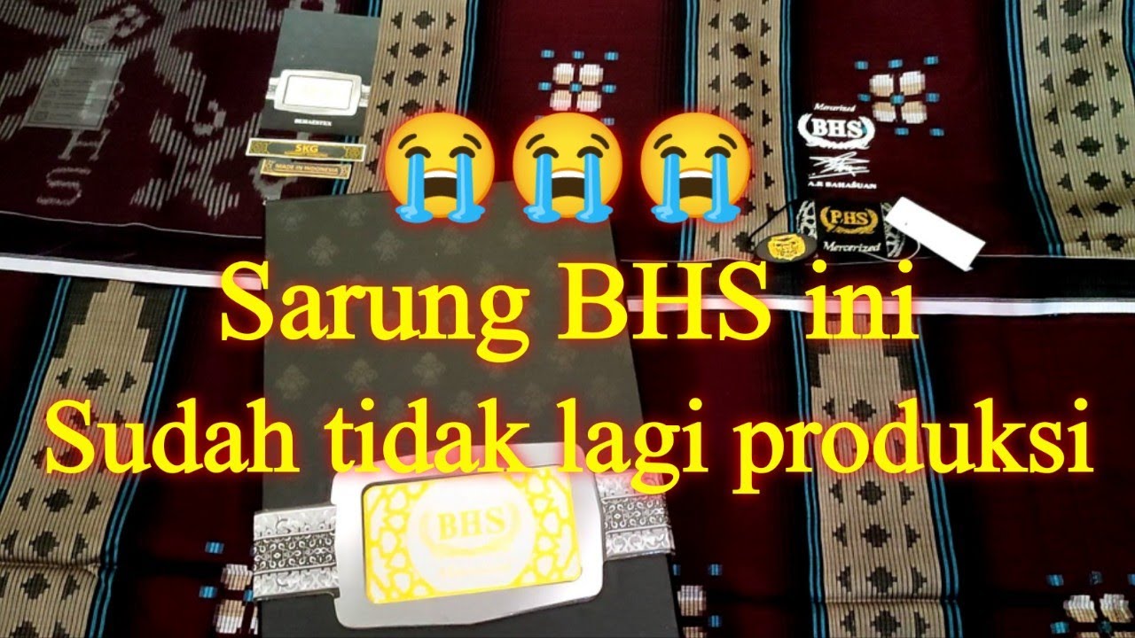 Unboxing Sarung BHS MERCERIZED GOLD || BHS Merses gold || BHS SKG GOLD ...