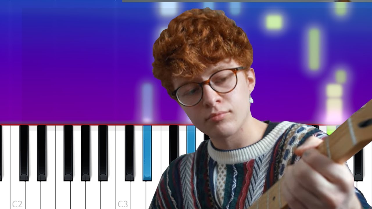 Kina, Cavetown - Trying Not To Cry (Piano tutorial) - YouTube