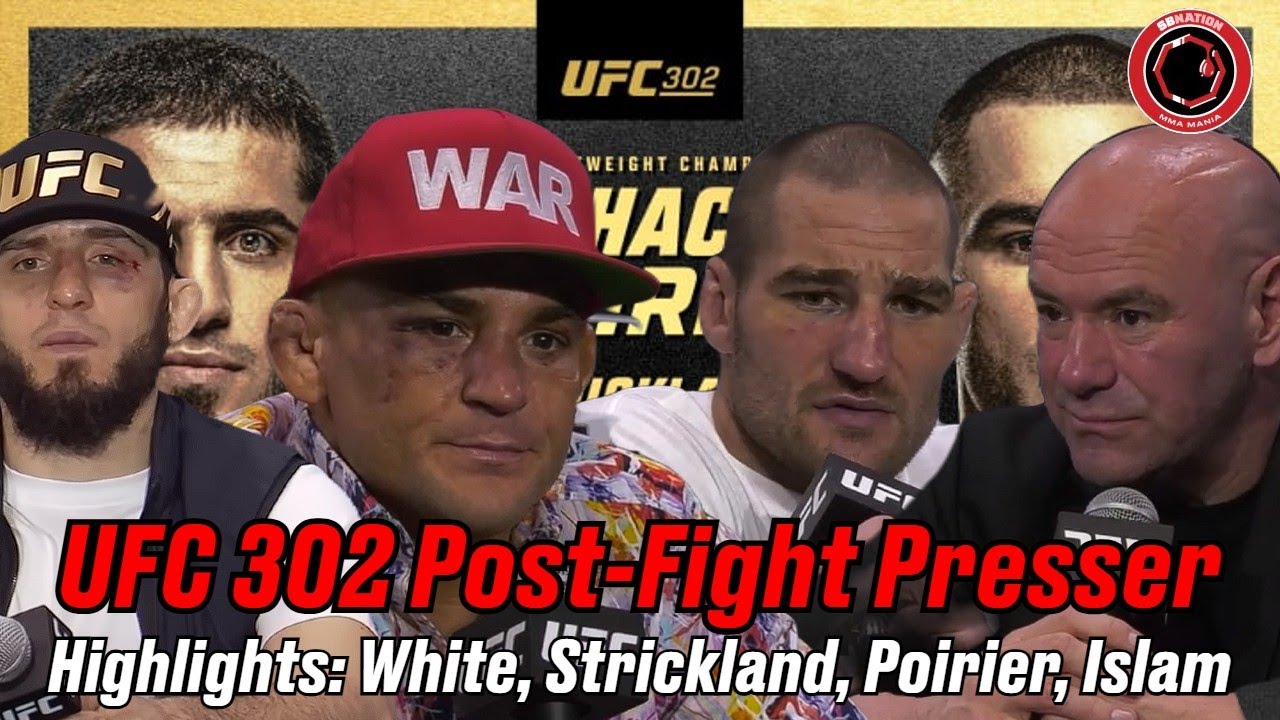 UFC 302 Post-Fight Press Conference Highlights: White, Dustin Poirier ...