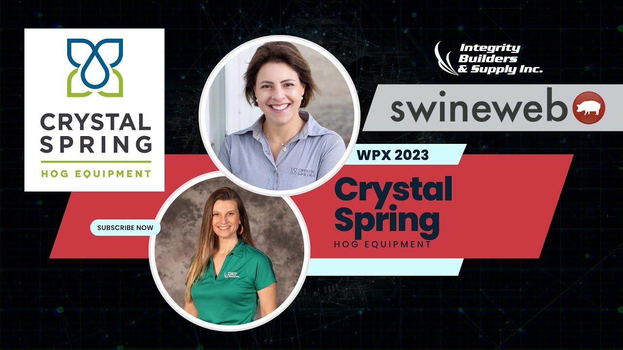 Crystal Spring Hog Equipment Interview at World Pork Expo 2023 - YouTube