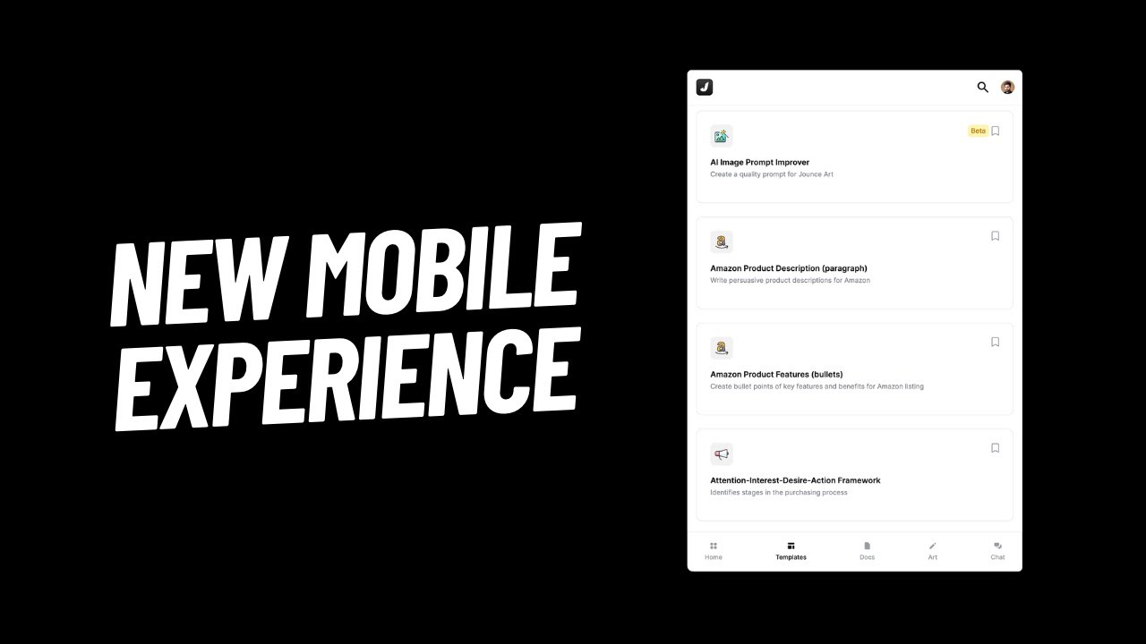 Jounce Your New Mobile Ux Unveiled Youtube