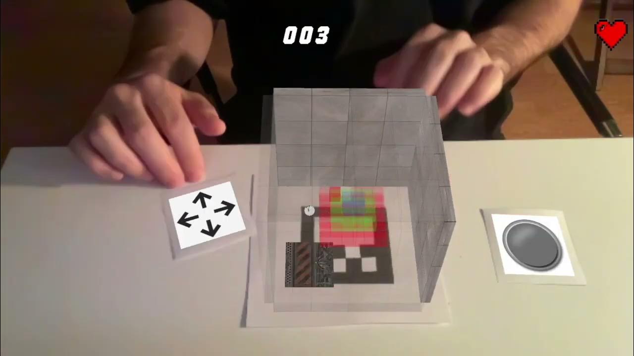 ARkonoid - AR Arkanoid Game (OpenGL + OpenCV) - YouTube