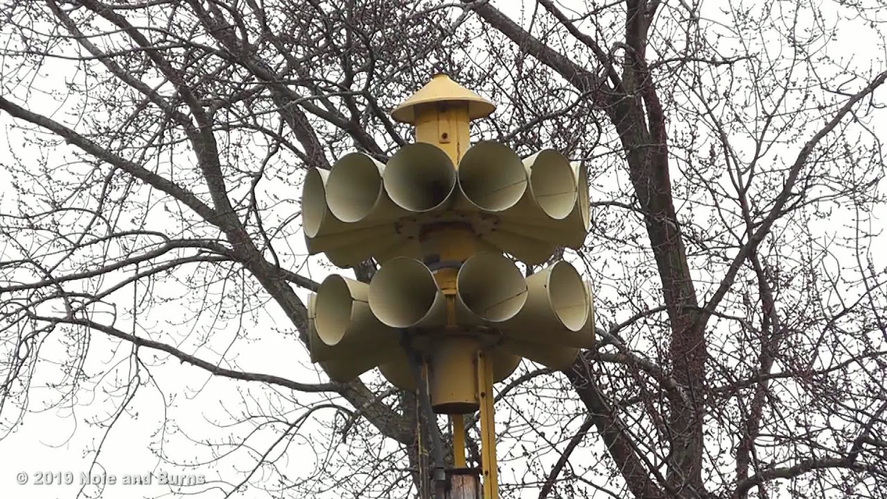 New Haven, IN Federal Signal 2T22 Siren Test - 1/2/19 - YouTube