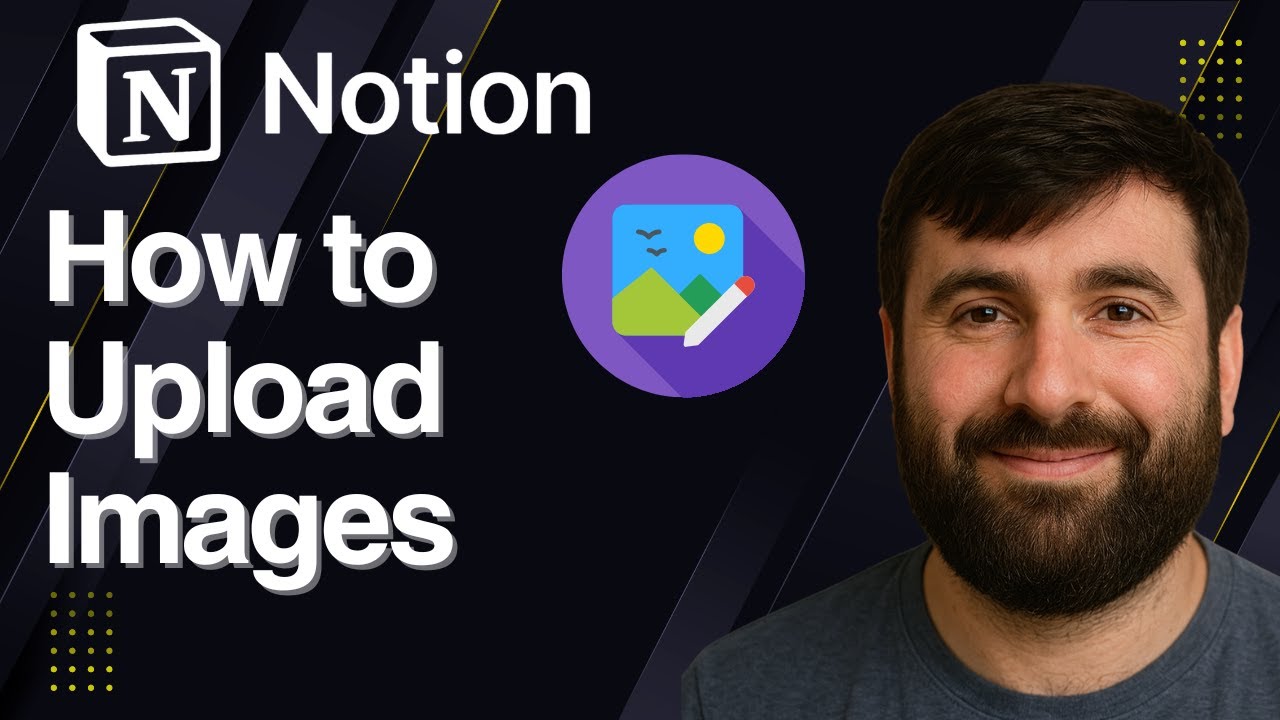 How to Upload Images in Notion | Quick Tutorial 2025 - YouTube