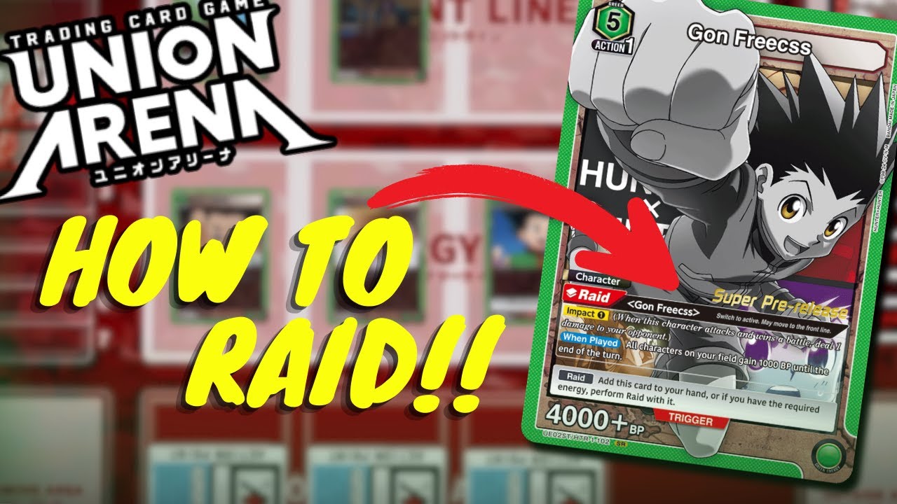 How to Raid Characters in Union Arena! - YouTube
