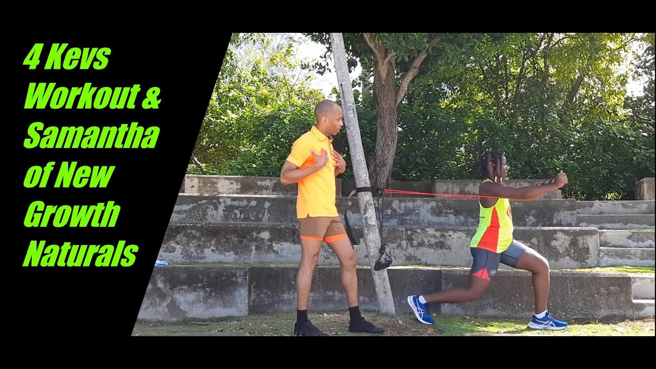 Samantha of New Growth Naturals Works Out: Part 5/8 - YouTube