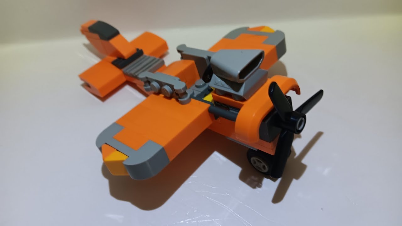 How to Build a BASIC LEGO Airplane - YouTube