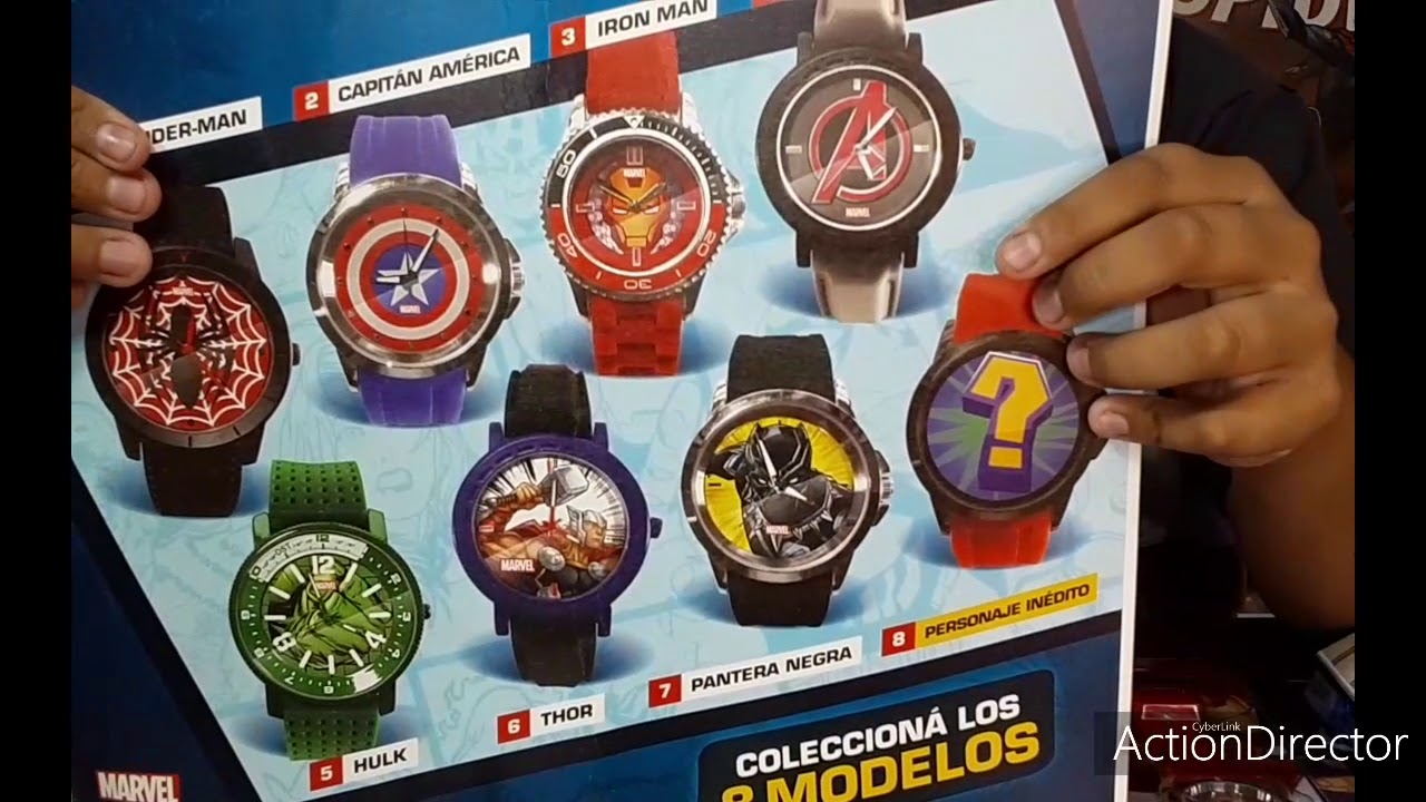 # COLECCIÓN DE RELOJES MARVEL # - YouTube