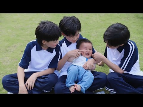 Tian Zhi Wen and her little Brother . Tian Zhi Wen Family . #Douyin # ...