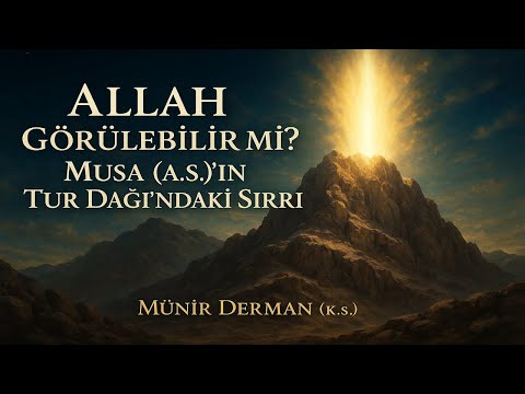 Allah Görülebilir mi? Musa (a.s.)’ın Tur Dağı’ndaki Sırrı! (Münir Derman (k.s.))