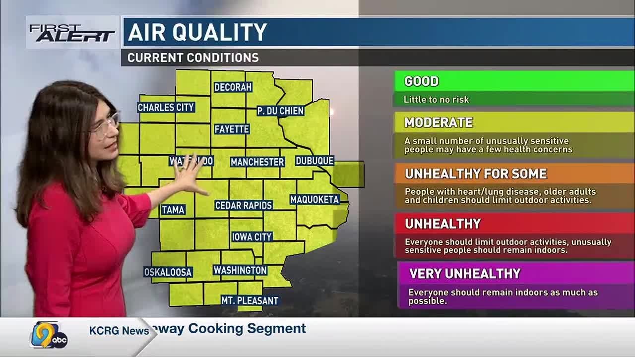 KCRG First Alert Forecast: Sunday morning, July 28 - YouTube