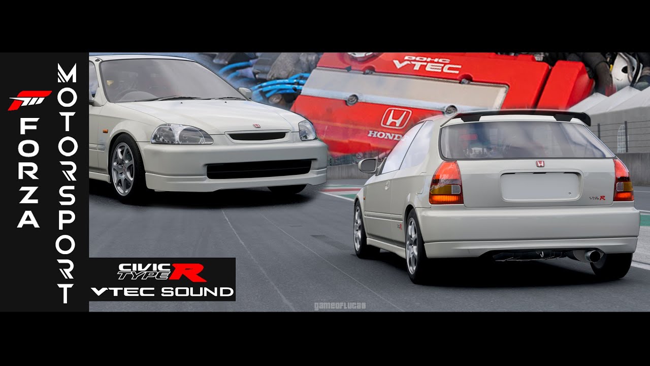 Civic EK9 Type R VTEC Engine Sound Showcase in Forza Motorsport - YouTube