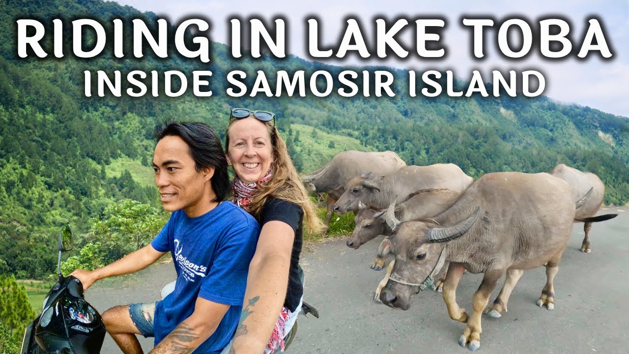 Samosir Island by Scooter - Discovering the Heart of Lake Toba - YouTube