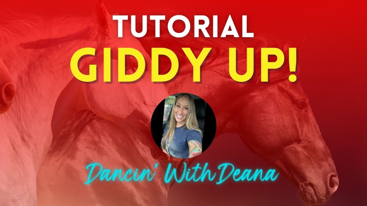 GIDDY UP! 🐴 Line Dance Tutorial - YouTube