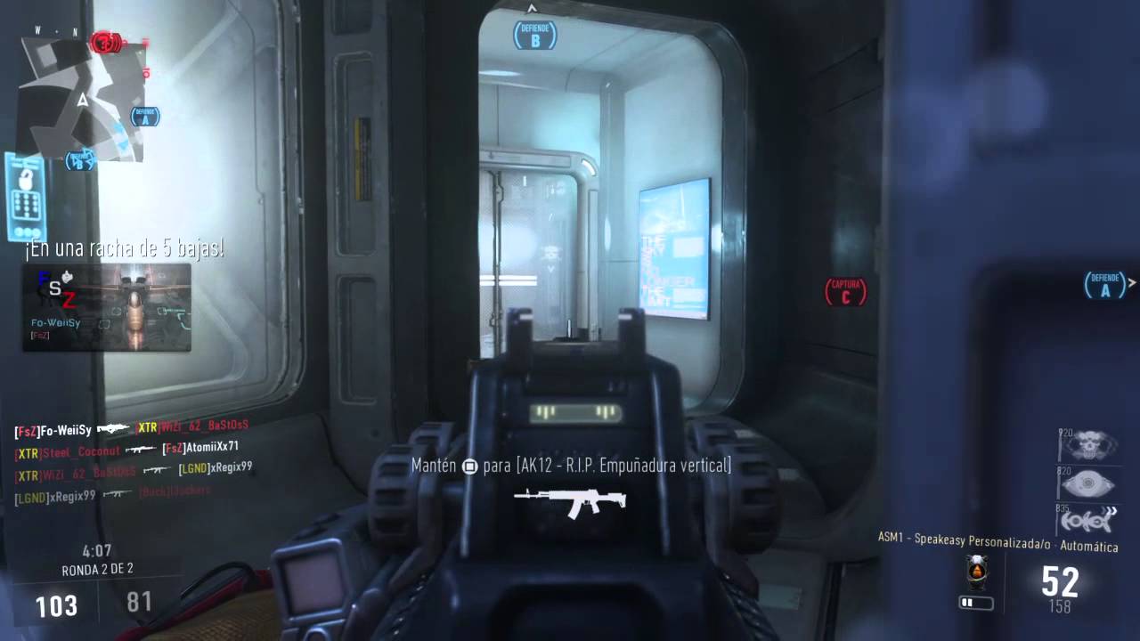 CoD Advanced Warfare ASM1 - Speakeasy en Ascend - YouTube