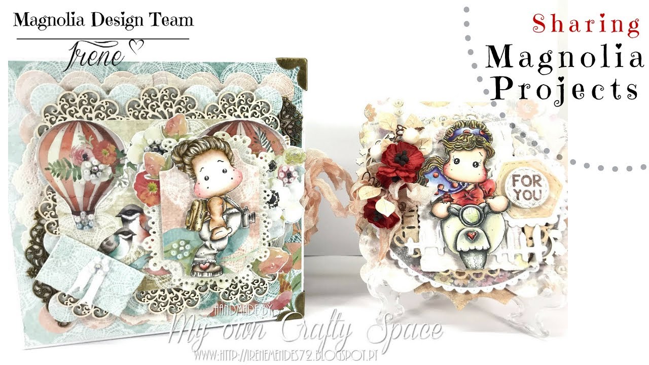 Magnolia Projects to share: A Mini Album and a Card - YouTube