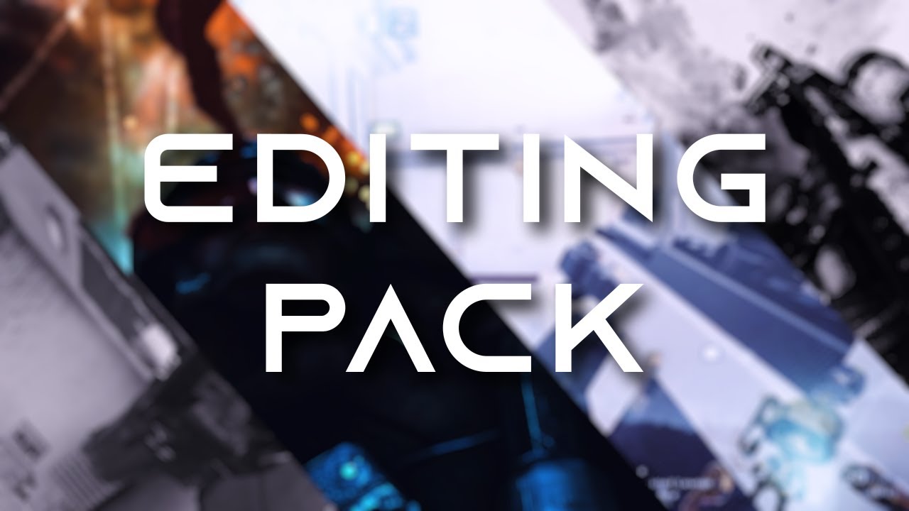 MY EDITING PACK (2021) - YouTube