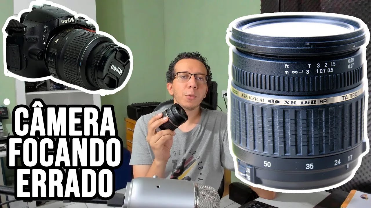Problemas com foco em câmera DSLR - Focando atrás (back focus) ou focando à frente do objetivo ...