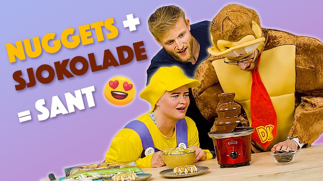 Snack Roulette | Nuggets + Sjokolade = SANT 😍 - YouTube