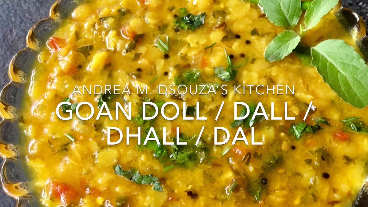 Goan Doll / Dao / Dall / Dhall / Dal - YouTube