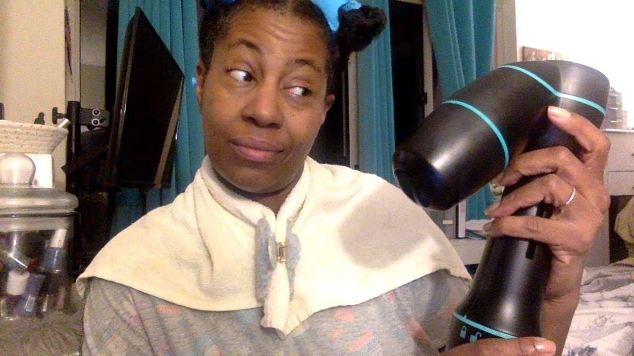 FAIL: First Time RevAir on My Fine Natural Hair! (Bloopers) - YouTube