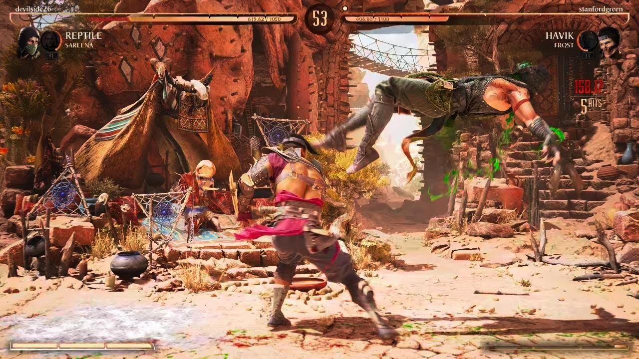 Mortal Kombat 1 Havik vs General Shao/Reptile (KOTH) - YouTube