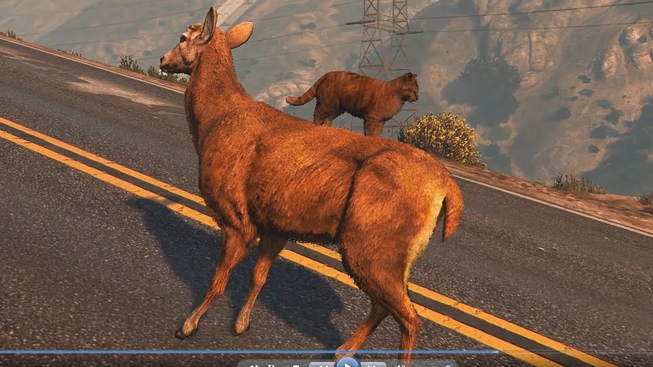 GTA 5 MODS | 016 | RIDE A DEER MOD (FUNNY MOD) - YouTube