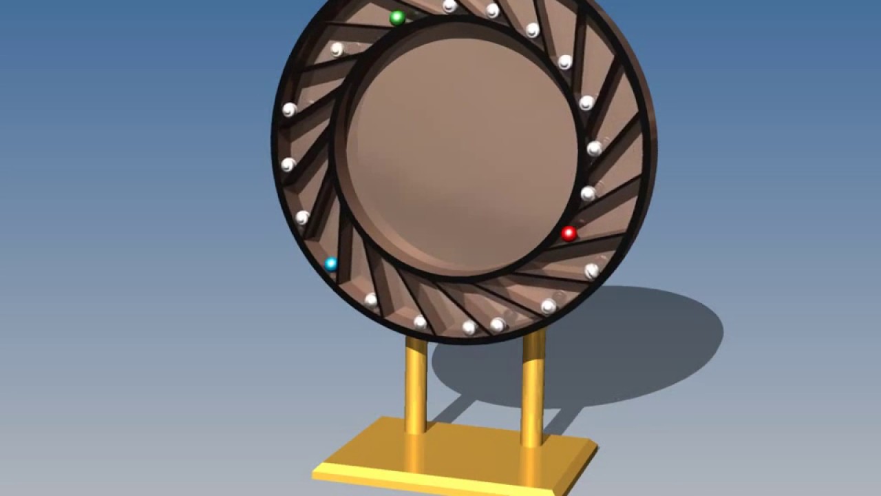 Perpetual Motion Machine Overbalance Wheel Autodesk Inventor Animation ...