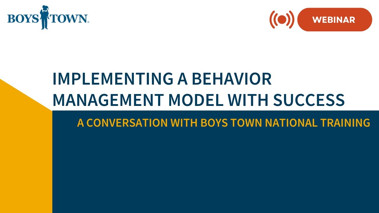 Implementing a Behavior Management Model with Success - YouTube