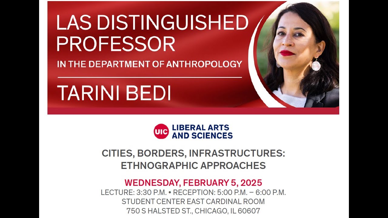 LAS Distinguished Professor: Tarini Bedi - YouTube