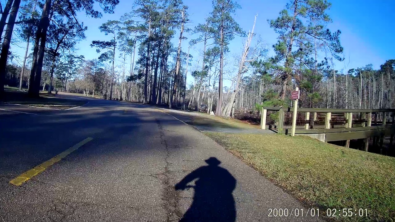 Sam Houston State Park Trail Ride 1 - YouTube