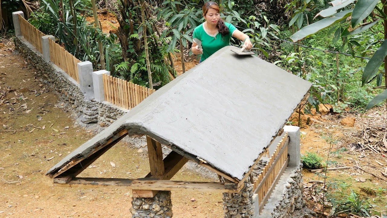 How to design and complete a beautiful wooden gate for house - Phùng ...