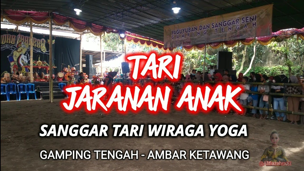 TARI JARANAN ANAK ☆ SANGGAR TARI WIRAGA YOGA ☆ GAMPING - SLEMAN # ...