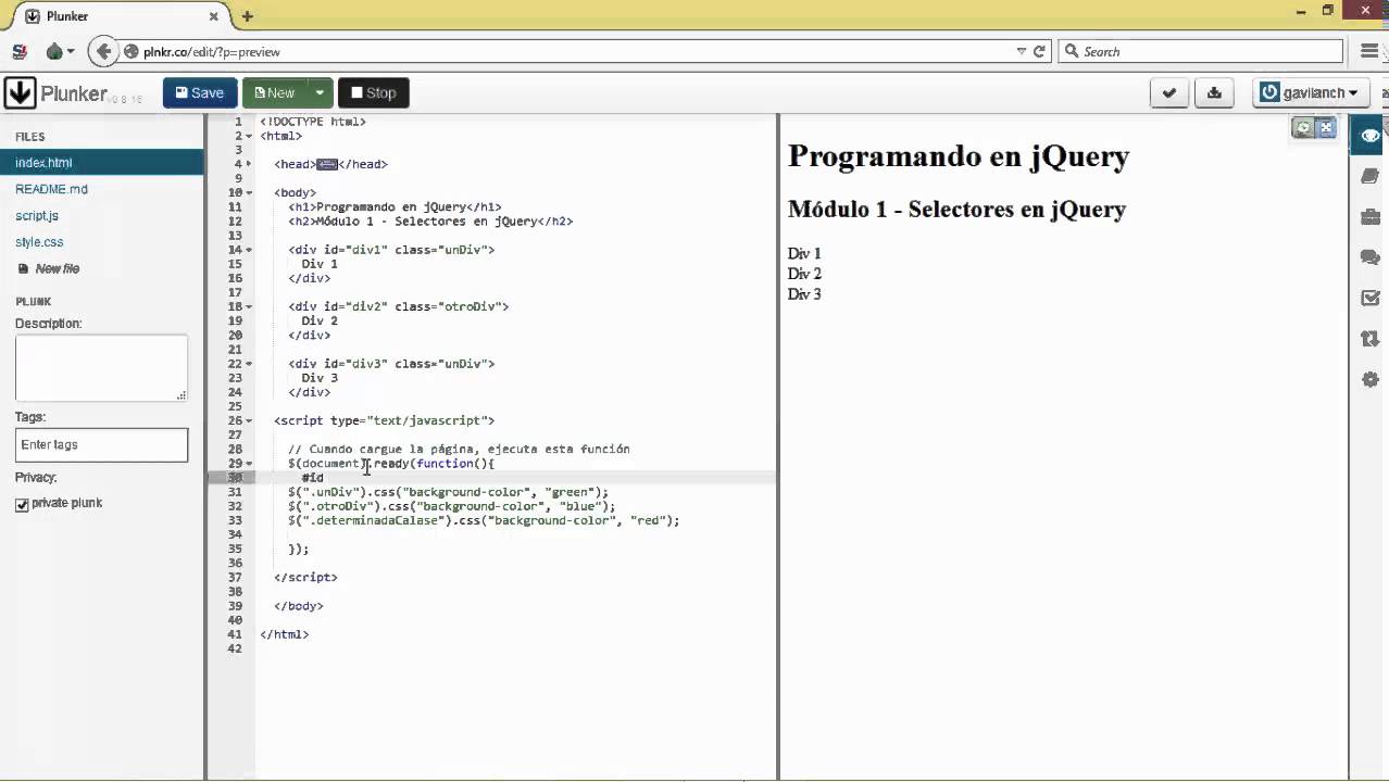 Jquery Seleccionar Por Clase Selectores En Jquery Programando En Jquery Youtube 5370