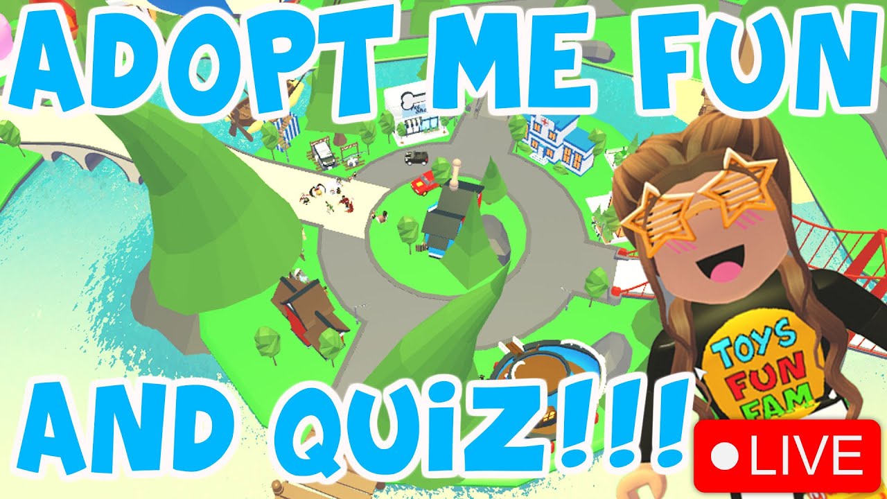 Adopt Me! fun & QUIZ!! come and join(LIVE) - YouTube