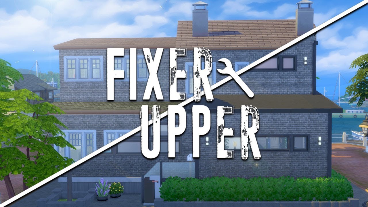 RAGDOLL REFURB // The Sims 4: Fixer Upper - Home Renovation - YouTube