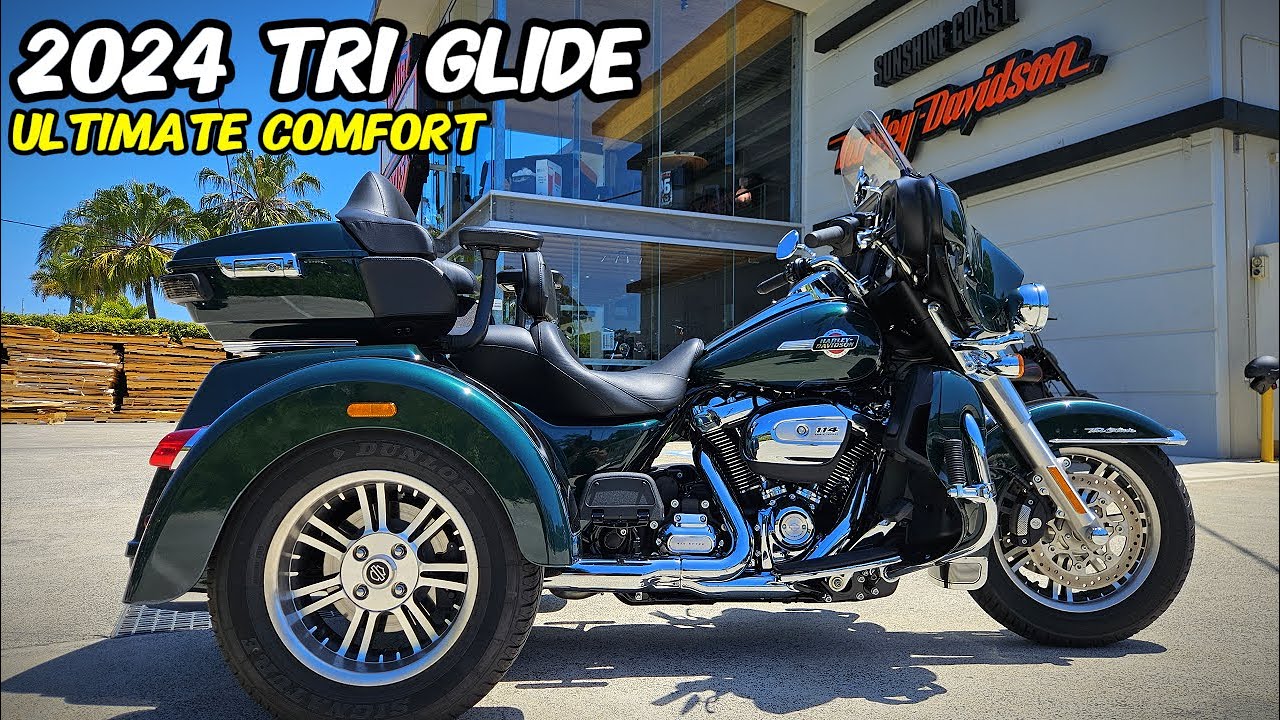Harley-Davidson 2024 Tri Glide Ultra Review - Ride Along & Personal ...