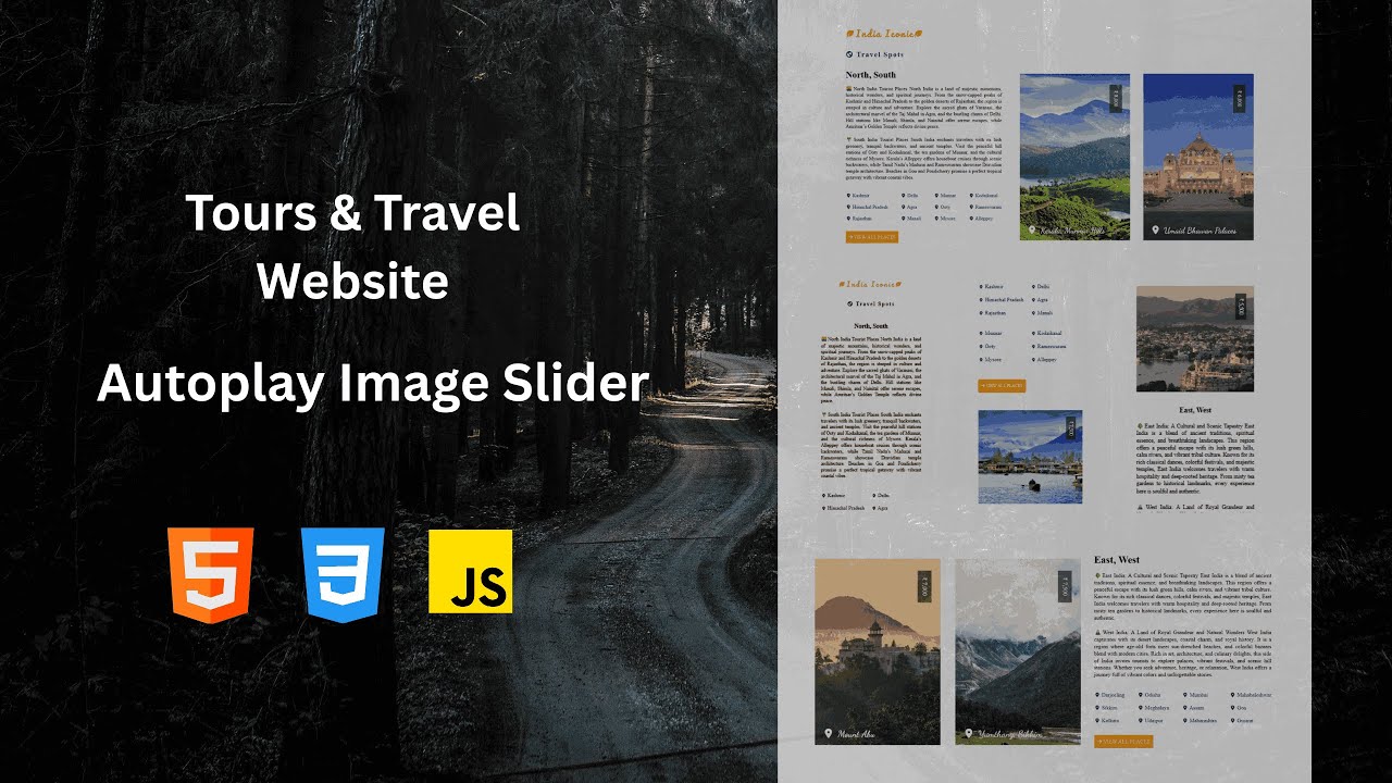 Autoplay Image Slider using HTML, CSS & JavaScript #htmlcss # ...