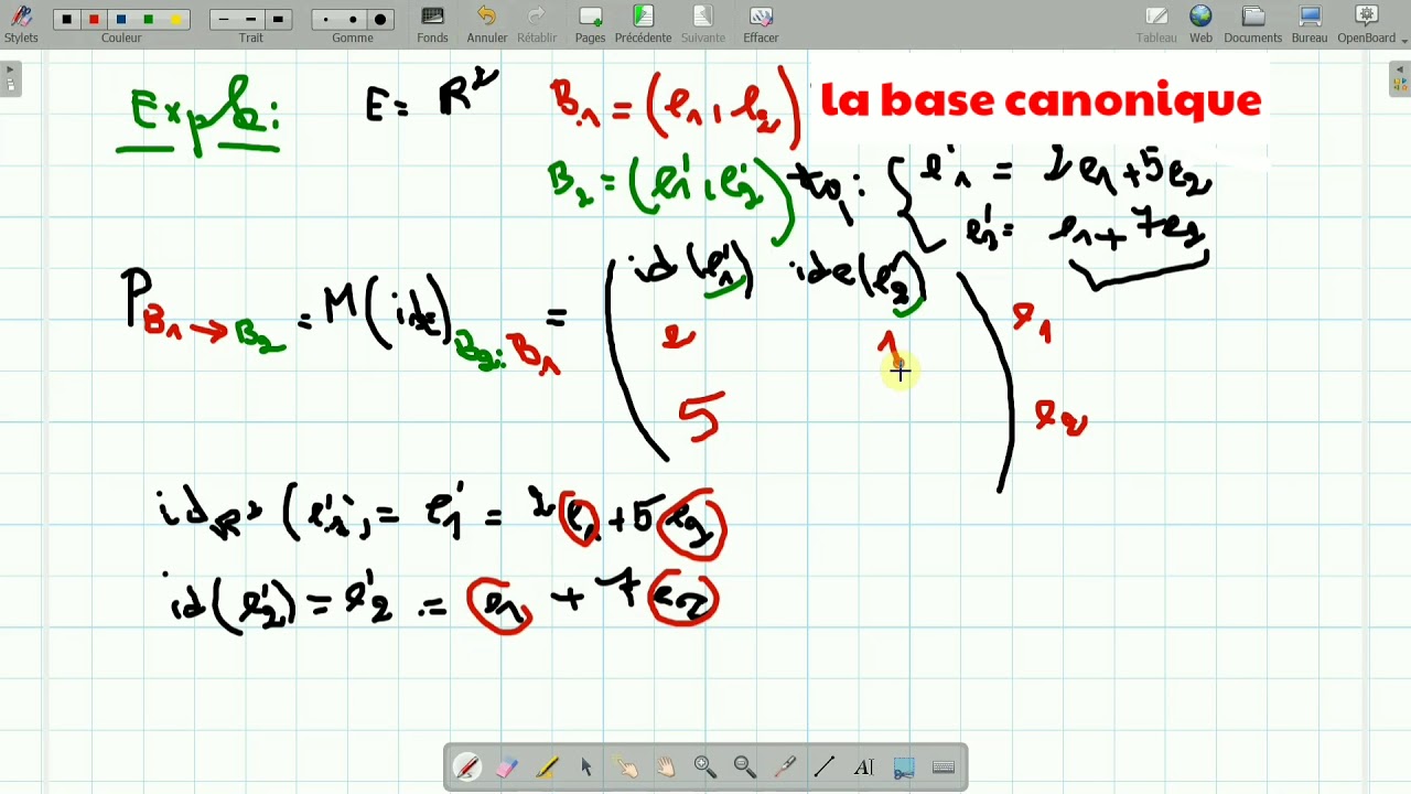 La matrice de passage - YouTube