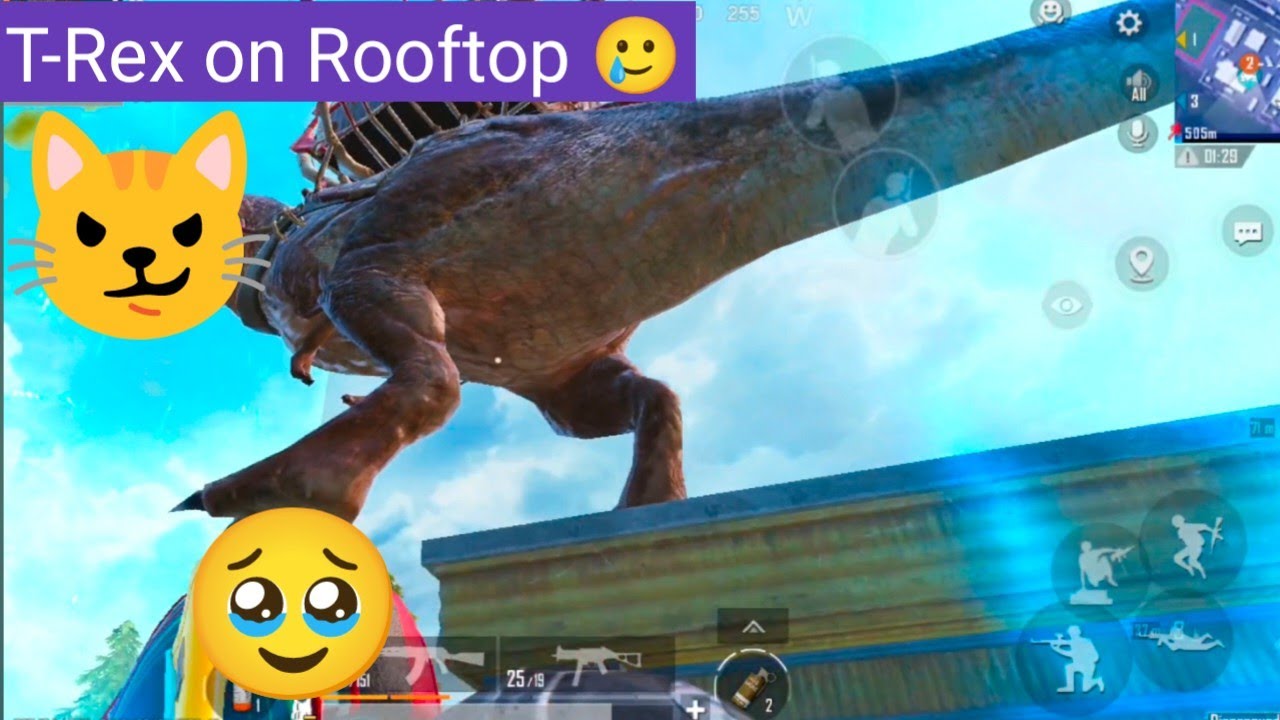 How to bring T-Rex back on ground - YouTube
