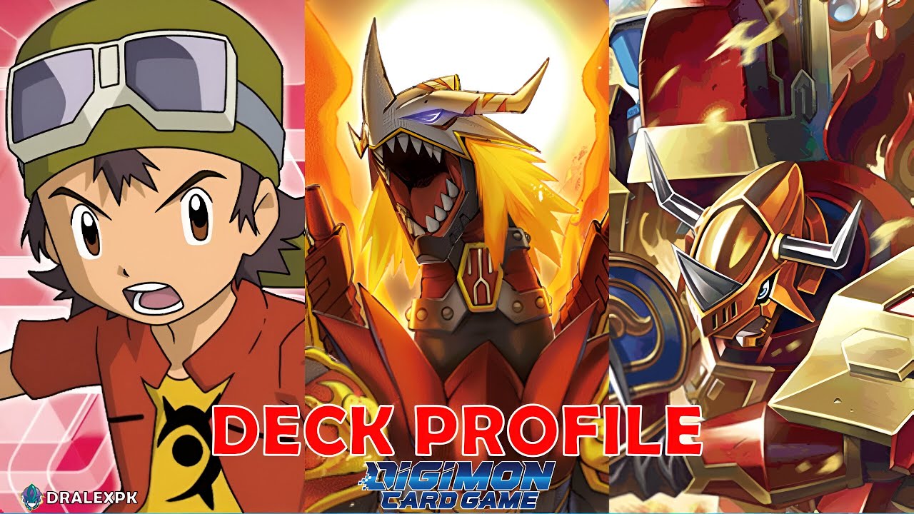 Digimon TCG | Red Hybrid E-37 | Deck Profile (BT22)(Actualización ...