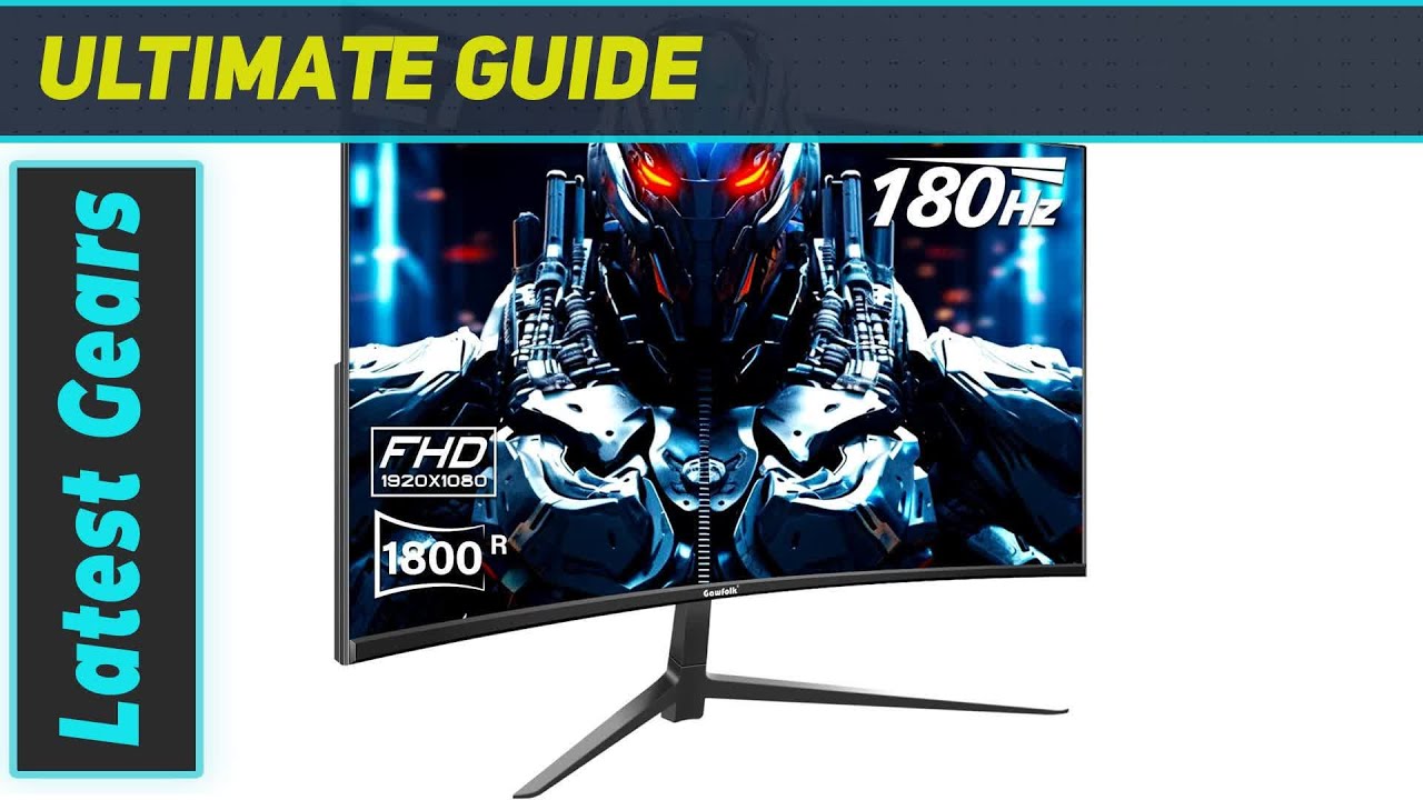 Gawfolk 27" Curved Monitor: A Gaming Beast - YouTube