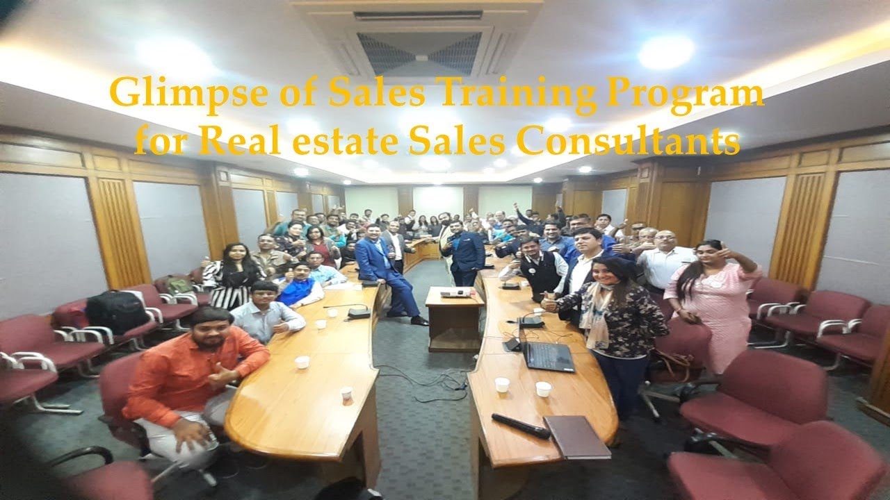Glimpse of Sales training Program for real estate consultants - YouTube